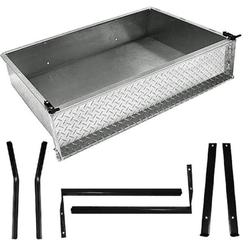 2008-Up EZGO RXV - GTW Aluminum Cargo Box - Golf Cart Gears